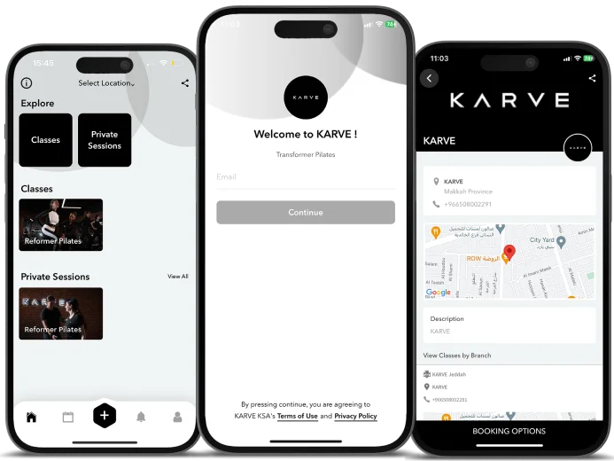 شراء الباقات والحصص | كارڤ بيلاتس جدة